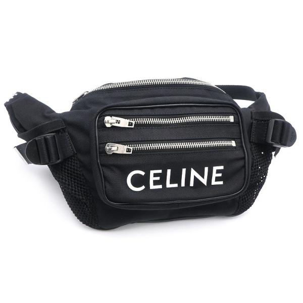 商品番号：c240601146489ブランド名：セリーヌ CELINE商品名：トレッキング ベルトバッグ型番：サイズ：(W)19-40×(H)17×(D)7cm ストラップ約29cm〜97cm本体カラー：ブラック金具カラー：シルバー素材：ナ...