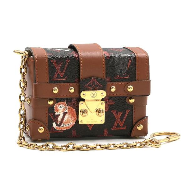 商品番号：c241100083888ブランド名：ルイ・ヴィトン LOUIS VUITTON LV商品名：エッセンシャル・トランク型番：M63892サイズ：(W)10.5×(H)7.5×(D)3.5cm本体カラー：モノグラム・キャットグラム金...