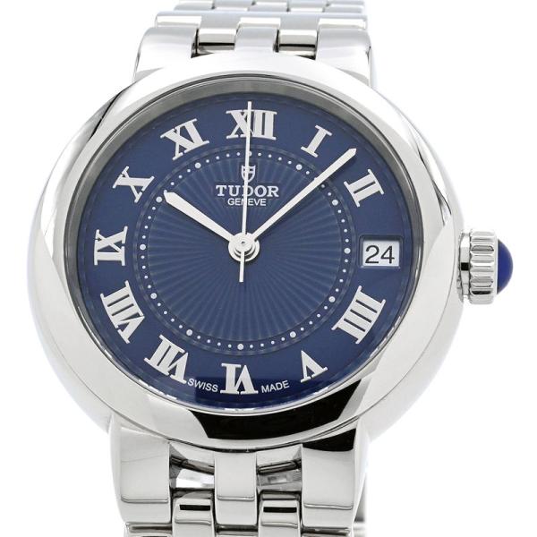 商品番号：c241100093030ブランド名：チューダー チュードル TUDOR商品名：クレア ドゥ ローズ 型番：M35800-0009サイズ：ボーイズケースサイズ：34mm (リューズ含めず)内周：最大18.3cm文字盤：ブルー駆動：...