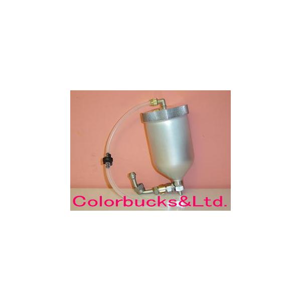 WAGNER日本ワグナー　ＨＶＬＰ低圧塗装機　キャップスプレー用オプションMAXUM 2ガン用　上カップセットAL １型（アルミ製）圧送式400cc上カップＨＶ690、ＨＶ8100、ＨＶ9100に付属しているガン用カップ部のみのセットです。...