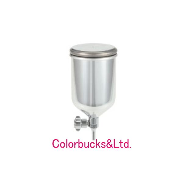 ANEST IWATA　アネスト岩田PC-400SB-2LF 上カップ　400mlステンレス製フリーアングルカップエアースプレーガン取付部G1/4アネスト岩田キャンベル CAMPBELL旧PC-400S-2LF