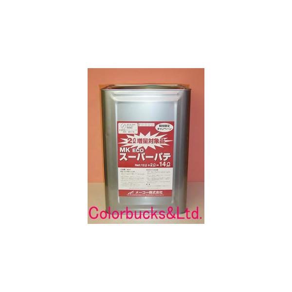 メーコー株MKスーパーパテ超軽量下地調整材　12リットル