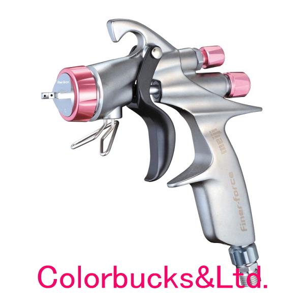 ■【FINER-FORCE TypeC】1.4mm口径【ファイナーフォース】タイプC明治機械製作所 meiji<br>スプレーガン Type C【スプレーガン本体】【カップ別売】自動車補修専用メッキ調,カラークリアー,メタ・パー...