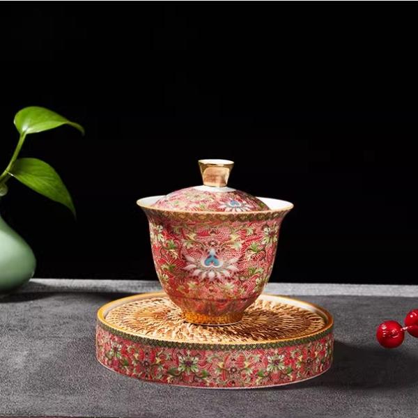 材質：陶瓷セラミック（1300℃の高温焼成）すべて陶瓷を原料に、天然な鉱物釉薬をかける。 美しさを追求するとともに、安全・安心で健康を確保する お茶や茶碗に吸収されます。使用して布を拭いてください。色は他のスタイルを変更されます。お茶汁を茶...