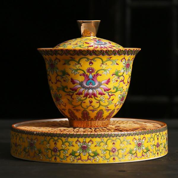 材質：陶瓷セラミック（1300℃の高温焼成）すべて陶瓷を原料に、天然な鉱物釉薬をかける。 美しさを追求するとともに、安全・安心で健康を確保する お茶や茶碗に吸収されます。使用して布を拭いてください。色は他のスタイルを変更されます。お茶汁を茶...