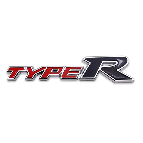 エンブレム TYPE-R ステッカー パーツ 車 立体 カスタム 汎用 メタル 金属 3D ドレスアップ :sticker-type-r ...