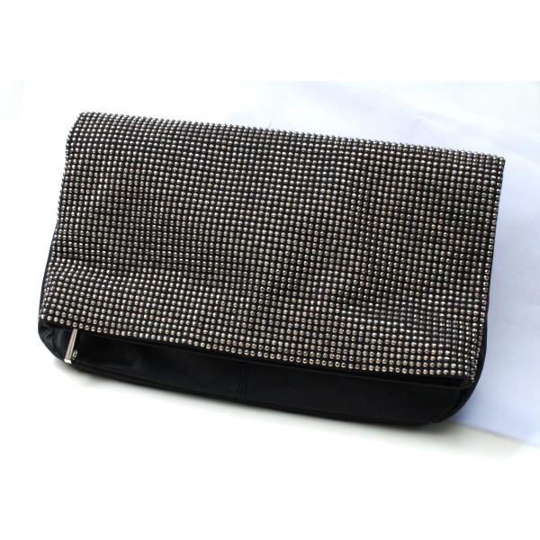 USED(中古）B+ランク※背部分に角度によって見える色ムラのような感じがあります。※保管臭が僅かにあるような気がします。※全体的に綺麗な状態です。★☆★☆★☆★☆★☆★☆★☆★☆★☆アフターオールのクラッチバッグです。スタッズ部分を折り畳...