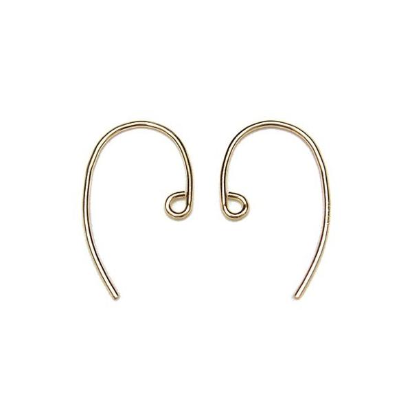 特記すべき項目※1ペアは2コになります。※表面に細かいキズが見られる場合がございます。材質14KGF（14金ゴールドフィルド）サイズ写真2枚目をご参照ください関連ワード14KGFパーツ ピアス フックパーツ フックピアス フック式 フックタ...