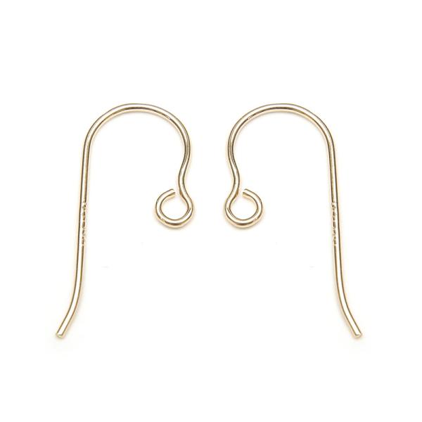 特記すべき項目※2ペアは4コになります。※表面に細かいキズが見られる場合がございます。材質14KGF（14金ゴールドフィルド）サイズ写真2枚目をご参照ください関連ワード14KGFパーツ ピアス フックパーツ フックピアス フック式 フックタ...