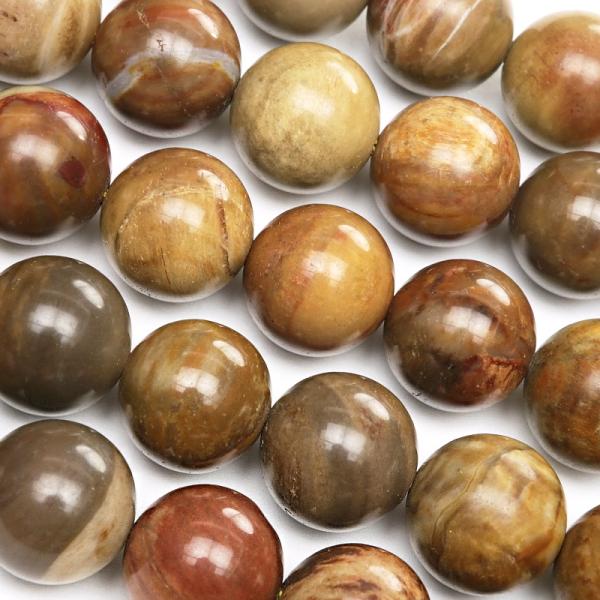 特記すべき項目※粒により記載ほどのサイズ差、天然由来の傷、カケ見られる場合がございます。材質ペトリファイドウッド/珪化石（Petrifiedwood/けいかせき/木化石）サイズ約10.2-10.8mm（±0.3mm）穴径約1mm数・量1連約...