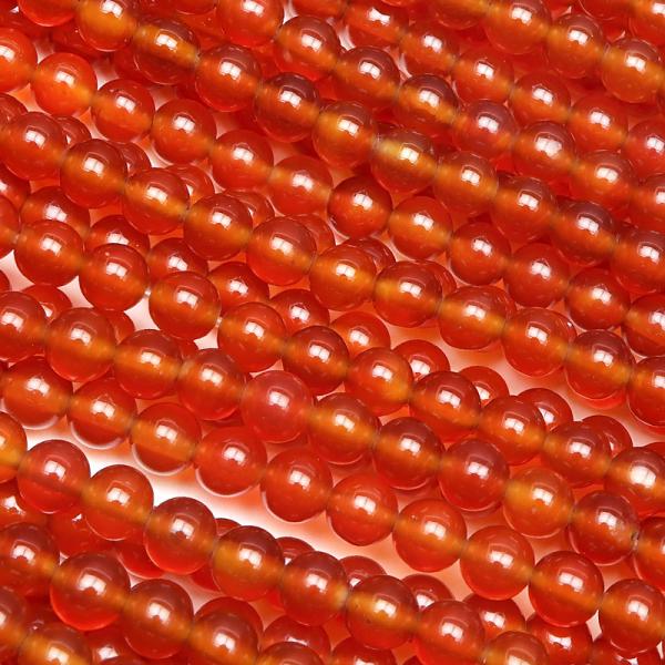 特記すべき項目材質カーネリアン（Carnelian/紅玉髄）サイズ約4.0-4.4mm（±0.3mm）穴径約0.8mm数・量1連約38cmになります関連ワードカーネリアンアゲート カルセドニー 紅玉髄 7月の誕生石 Cornelian ラウ...