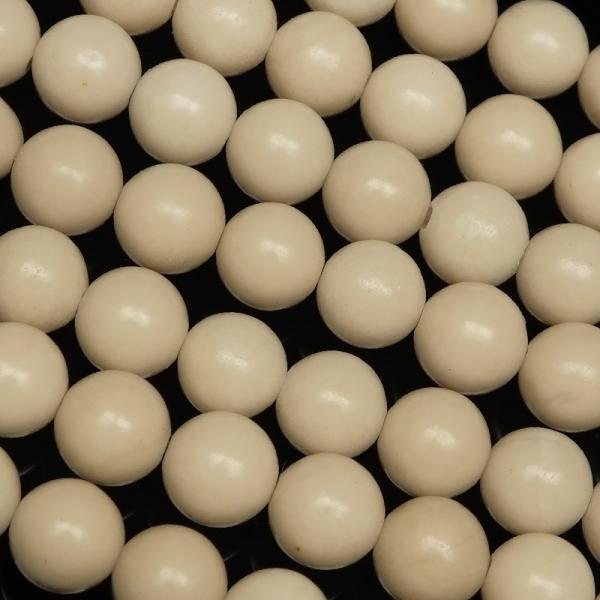 特記すべき項目※粒により記載ほどのサイズ差、凹みの見られる粒、歪な粒が混じります。材質リバーストーン（マーブル/大理石/RiverStone）サイズ約6.4-6.8mm（±0.3mm）穴径約1mm数・量1連約36cmになります関連ワードリバ...