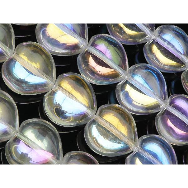 特記すべき項目材質天然水晶（クリスタル/クォーツ/Crystal/Quartz）サイズ約12.8-14.3mm（±0.3mm）厚さ約5.8-7.2mm（±0.3mm）穴径約1mm数・量1連約35cmになります関連ワードレインボーオーラ クリ...