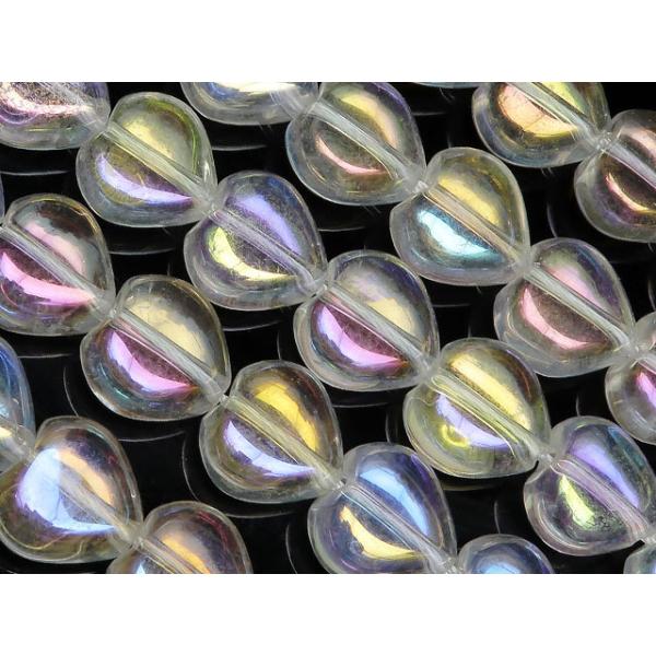 特記すべき項目材質天然水晶（クリスタル/クォーツ/Crystal/Quartz）サイズ約9.0-10.8mm（±0.3mm）厚さ約4.5-6.0mm（±0.3mm）穴径約1mm数・量1連約36cmになります関連ワードレインボーオーラ クリス...