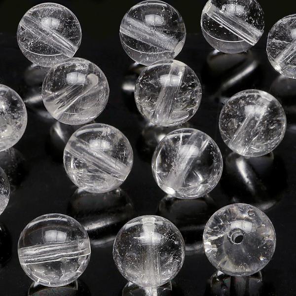 【こちらの商品は6粒販売になります】特記すべき項目材質天然水晶（クリスタル/クォーツ/Crystal/Quartz）サイズ約6.0-6.3mm（±0.3mm）穴径約1mm数・量6粒になります関連ワードヒマラヤ水晶ヒマラヤ水晶 ヒマラヤクリス...