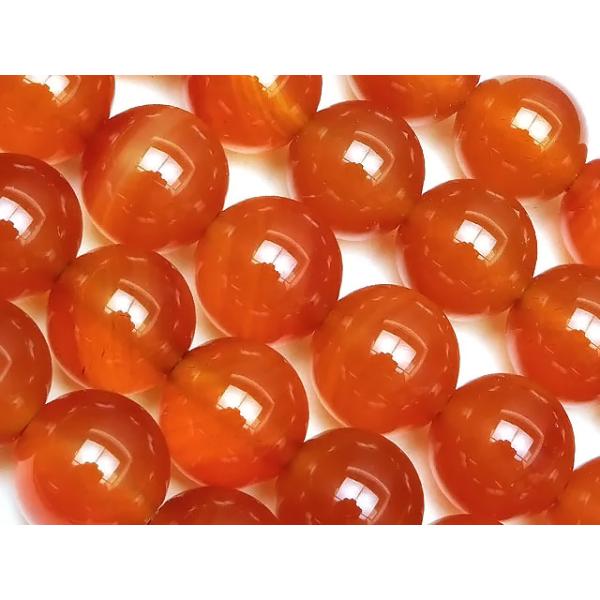 特記すべき項目材質カーネリアン（Carnelian/紅玉髄）サイズ約9.8-10.5mm（±0.3mm）穴径約1mm数・量1連約35cmになります関連ワードカーネリアンアゲート カルセドニー 紅玉髄 7月の誕生石 Cornelian ラウン...