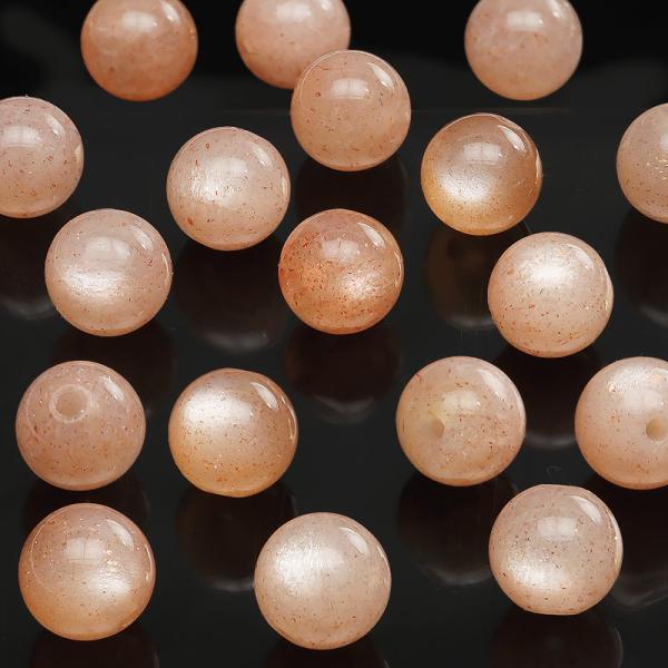 【こちらの商品は8粒販売になります】特記すべき項目※粒により発色が若干異なる場合があります。※粒により内包物や凹み、外キズが見られる場合があります。材質ムーンストーン（moonstone/月長石）サイズ約5.8-6.4mm（±0.3mm）穴...