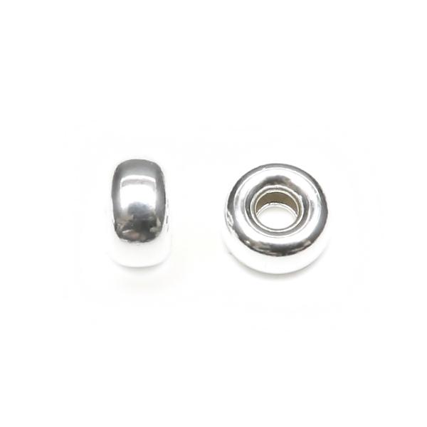 特記すべき項目※表面に細かいキズが見られる場合がございます。材質SILVER925（シルバー925・スターリングシルバー）サイズ写真をご参照下さい（±0.5mm）関連ワードシルバーパーツ ロンデルパーツ スペーサービーズパーツ ビーズパーツ...