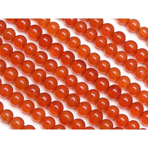 特記すべき項目※粒により色味の誤差、ヘコミ、外キズ、内包物がみられる粒、記載サイズ外のものが混じる場合がございます。材質カーネリアン（Carnelian/紅玉髄）サイズ約1.8-2.6mm（±0.3mm）穴径約0.3-0.5mm数・量1連約...