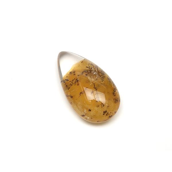 特記すべき項目材質デンドライト（Dendritic/模樹石・もじゅせき）サイズ約27.3×14.5mm（±0.3mm）厚さ約8.8mm（±0.3mm）数・量22.00ct、1粒、1点ものになります関連ワードデンドライト デンドリティッククォ...