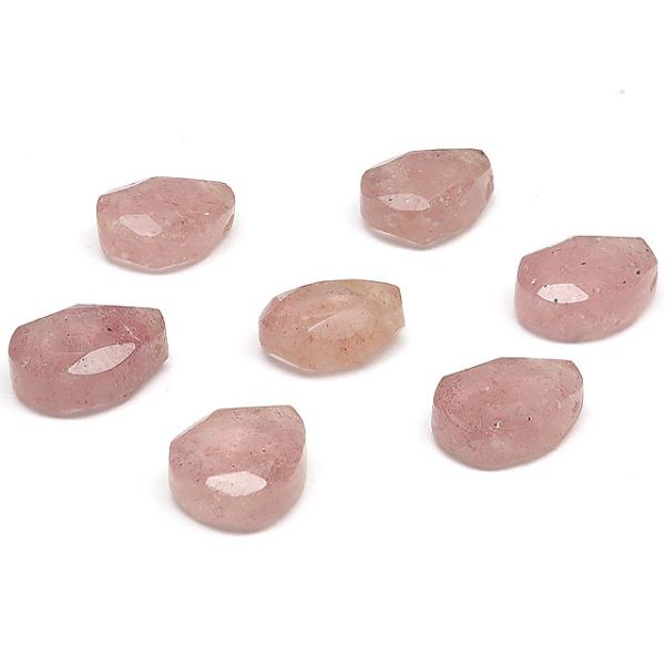 【こちらの商品は3粒販売になります】特記すべき項目※粒により記載サイズ程のサイズ差、形状が歪なもの、穴周りや表面のカケ、割れが目立つもの、お色の濃淡の差が生じる場合がございます。材質ピンクエピドート（マンガノエピドートシスト/Epidote...