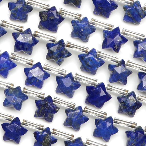 特記すべき項目※粒により記載サイズ程のサイズ差、形状が歪なもの、穴周りや表面のカケ、割れが目立つもの、お色の濃淡の差、記載サイズ外の粒が混じる場合がございます。材質ラピスラズリ（Lapislazuli/瑠璃/青金石）サイズ約7.8-8.4m...