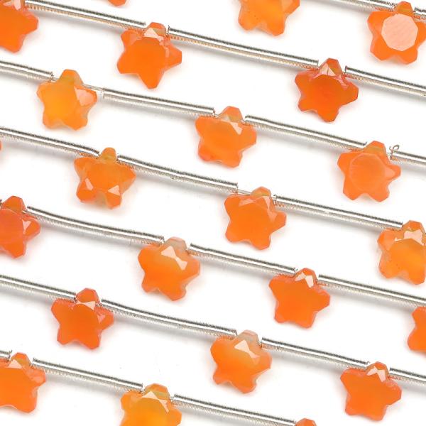 特記すべき項目※粒により記載サイズ程のサイズ差、形状が歪なもの、穴周りや表面のカケ、割れが目立つもの、お色の濃淡の差、記載サイズ外の粒が混じる場合がございます。材質カーネリアン（Carnelian/紅玉髄）サイズ約5.6-6.5mm（±0....