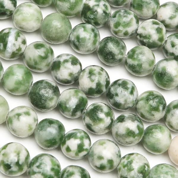 特記すべき項目※粒により記載サイズ程のサイズ差、形状が歪なもの、穴周りや表面のカケ、記載サイズ外の粒が混じる場合がございます。材質ソーシュライト（Saussurite/エピドート・アルバイト）約4.4-4.8mm（±0.3mm）穴径約0.8...