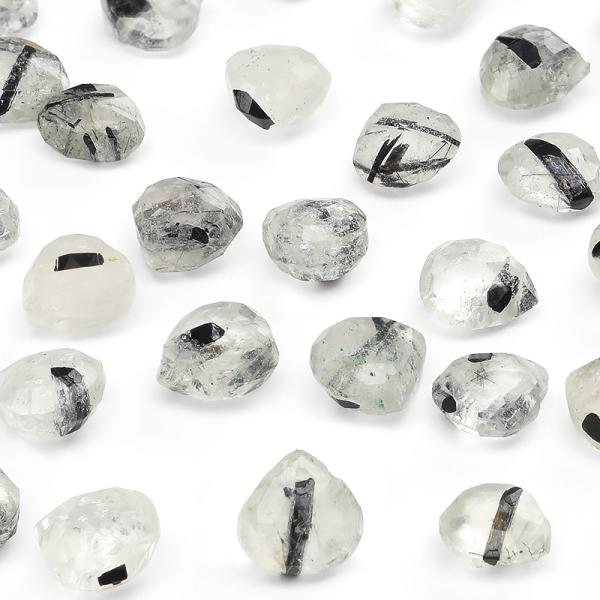 【こちらの商品は4粒販売になります】特記すべき項目※目立つ穴周りのカケ・外キズ・歪み・内包物が含まれる粒がございますので、予めご了承ください。※発色・内包物の入りかたに個体差がございますが選別は無作為にさせていただきます。材質トルマリン（T...