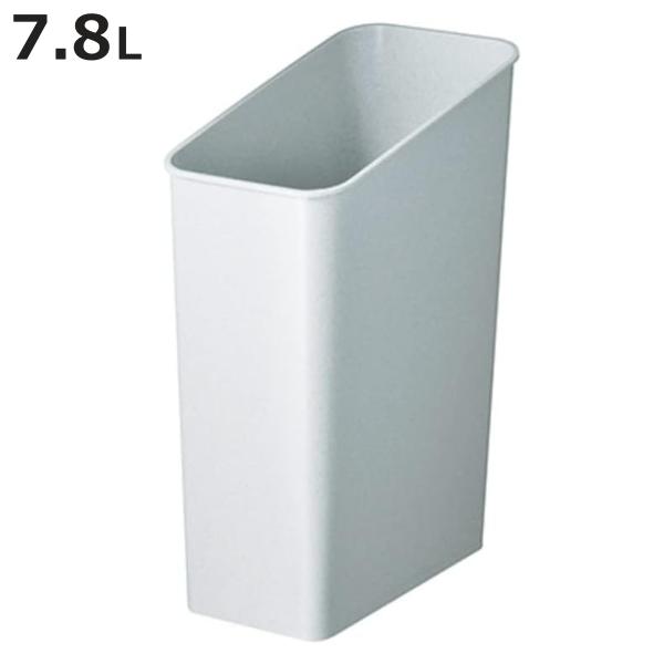 サイズ/約幅14×奥行25×高さ35.5cm容量/約7.8L内容量/1個材質/ポリプロピレン生産国/日本製●使い勝手の良いシンプルなゴミ箱です。●スリムタイプですので、隙間空間に合わせてご使用していただけます。●再生プラスチックを70％以上...