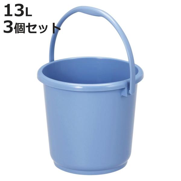 サイズ/約幅33×高さ27.5cm直径：約30cm容量/約13L内容量/3個材質/ポリプロピレン生産国/日本製●容量約13Lのバケツ本体です。●本体内側には1L毎に便利な目盛りが付いています。●ポリプロピレンを使用しており、衝撃に強く丈夫な...