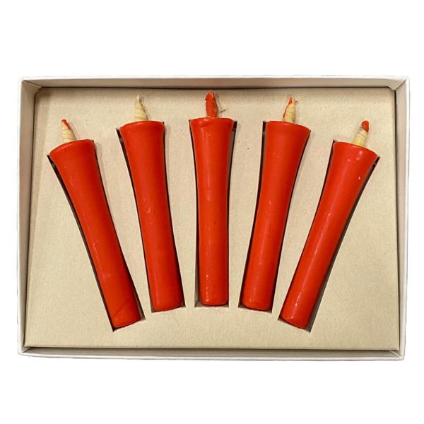 サイズ/寸法 7.5(cm)外装サイズ：幅15×奥行10.7×高さ2.1 (cm)内容量/5本入り材質/糠蝋100％生産国/日本製●お米のぬかに含まれる蝋分のみを抽出した 「米ぬか蝋」のみを用いて、型流しで成形された和ろうそくです。●灯りは...