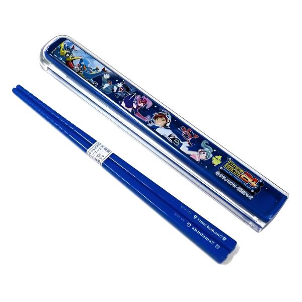 サイズ/約幅17.5×奥行2.7×高さ1.5cm箸：16.5cm内容量/1個（箸箱、箸）材質/本体：ポリプロピレン蓋・箸：AS樹脂生産国/日本製パーツ別耐熱温度/本体：140度蓋・箸：100度食器洗い乾燥機/使用可能●引くだけで簡単に開けや...