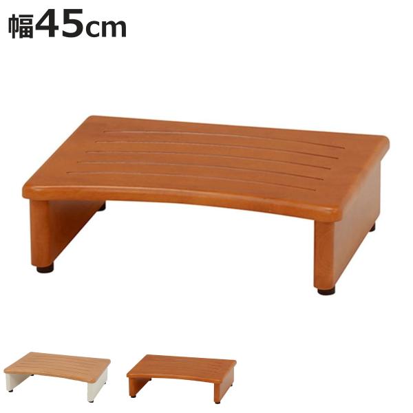 サイズ/約幅45×奥行35×高さ13.5cm内容量/1台材質/ラバーウッド種類/ナチュラル、ナチュラルホワイトアジャスター/付き●靴の脱ぎ履きが楽になる玄関踏み台です。●高齢者など段差が苦手な方に喜ばれます。●ガタツキを防ぐアジャスター付き...