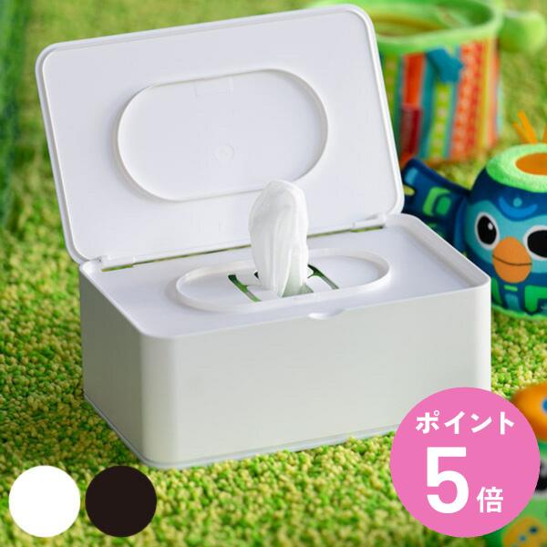 サイズ/約幅19×奥行12×高さ7.5cm内容量/1個材質/容器・蓋：ABS樹脂、底：ポリエチレン種類/ホワイト、ブラウン生産国/中国製●スタイリッシュに赤ちゃんのおしり拭きを収納●大判タイプのシートも入る●いたずら防止フタ構造●マットな質...