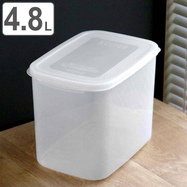 サイズ/約幅15.8×奥行23.1×高さ17.8cm重量/約259g内容量/4.8L材質/本体：ポリプロピレンフタ：ポリエチレン生産国/日本製電子レンジ/本体のみ使用可能●銀イオンの抗菌効果で雑菌の繁殖を抑えます。●シリコーン配合で油汚れも...