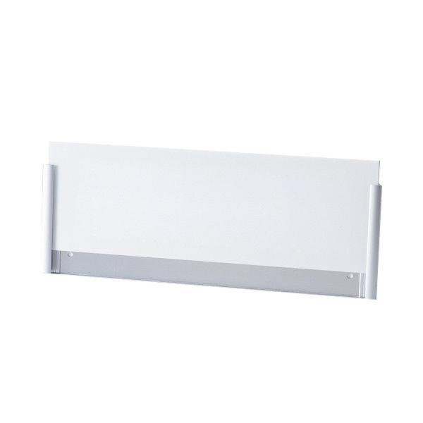 サイズ/約幅24×奥行8×高さ0.3cm差し込みケース：約縦8×横24.5×厚さ0.74cm（最厚部）内容量/1枚材質/表示面：アクリル取り付け部：アルミ生産国/日本製●プレートのみの変更が出来る、差し込みタイプの無地のルームプレートです。...