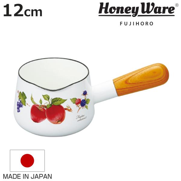 サイズ/約幅22.5×奥行12×高さ8.5cm重量/約0.5kg容量/約750ml内容量/1個材質/本体：ほうろう用鋼板ハンドル：木製生産国/日本製オーブン/使用不可熱源/ガス火専用●ちょっとお湯を沸かしたり、スープや味噌汁など日常の使用に...