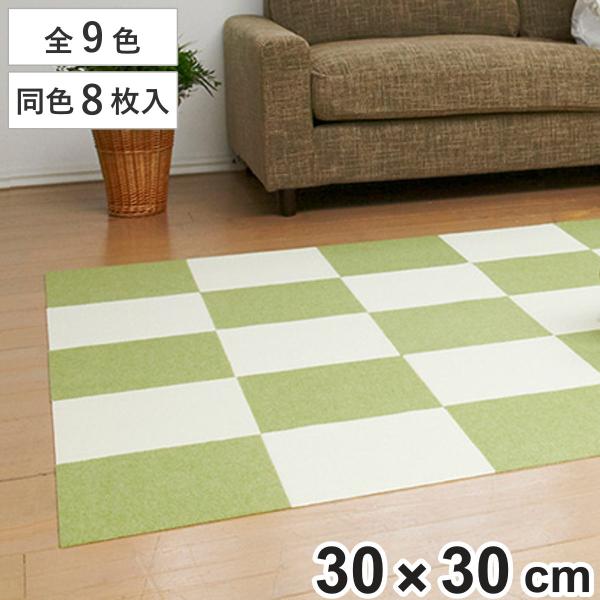 サイズ/約横30×縦30cm厚さ：約0.4cm内容量/8枚材質/表面：ポリエステル100％裏面：アクリル樹脂（カテキン入り）種類/グリーン、ベージュ、グレー、アイボリー、ブラウン、ダークグレー、ブルー、ローズ、オレンジ生産国/日本製洗濯/洗...