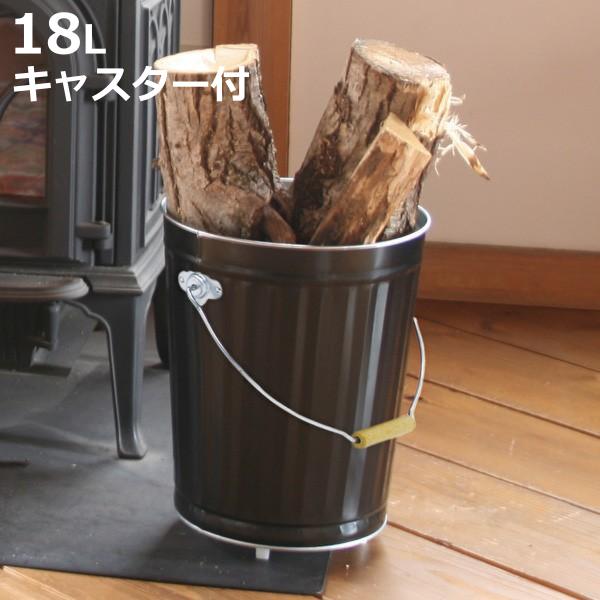 サイズ/約口径30×底径24×高さ43.5cm重量/約2070g容量/約18L内容量/1個材質/本体：トタン（亜鉛メッキ鋼板）生産国/日本製●滑らかな動きを重視して厳選したキャスターは移動の際にストレスを感じることなくスムーズに動きます。●...