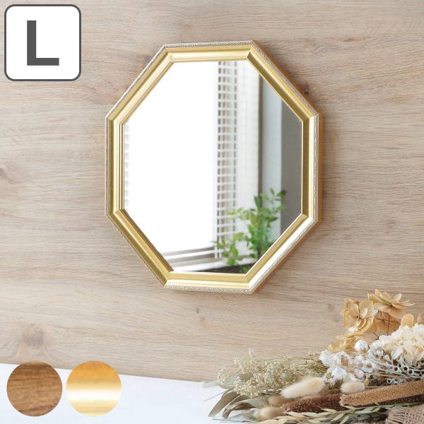 サイズ/ナチュラル：約幅33.8×奥行2×高さ33.8cmゴールド：約幅33.2×奥行1.8×高さ33.2cm重量/約660g内容量/1枚付属品：吊り下げ用紐1本材質/2mm厚ミラー、PS樹脂、MDF種類/ナチュラル、ゴールド生産国/日本製...