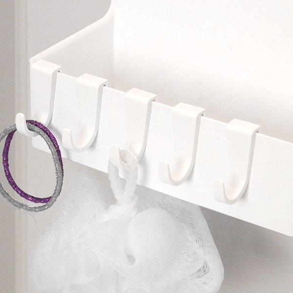 小物をスッキリ収納することが出来る「磁着SQ」シリーズのミニフックです。磁着SQシリーズのオプション品です。小物をかけておくのに便利です。 【商品詳細】サイズ/約幅1.6×奥行3×高さ4cm 内容量/5個入 材質/ABS樹脂 生産国/ベトナ...