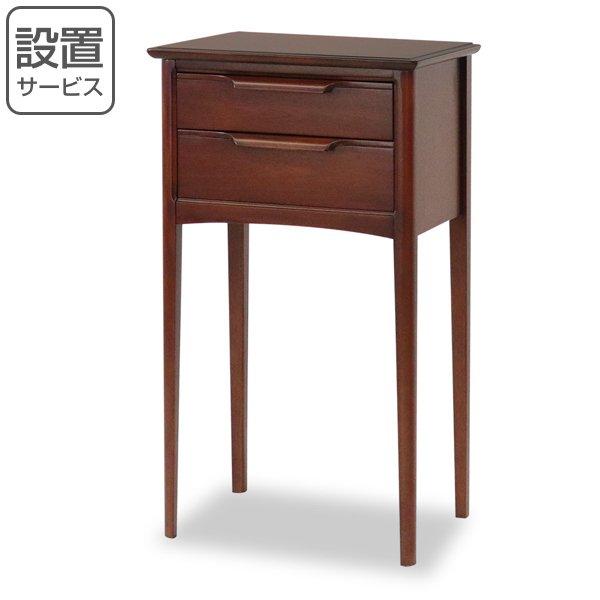 サイズ/約幅45×奥行35×高さ80cm重量/約8.8kg内容量/１台材質/主材：マホガニー、突板（マホガニー）塗装：ポリウレタン塗装背面：塗装仕上げ生産国/インドネシア製天板耐荷重/10kg組立状態/完成品●丁寧に作り込まれたクラシックな...