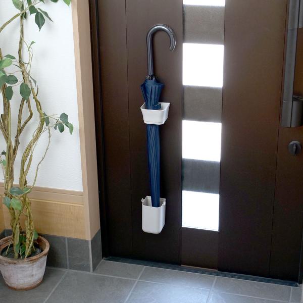 サイズ/約幅10×奥行9×高さ18cm内寸高さ （珪藻土プレート、クッションプレート含）  ：約16.2cm収納目安：折りたたみ傘１本、又は長傘１本重量/約305g内容量/1台材質/本体、クッションプレート：PPマグネットシート：磁石滑り止...