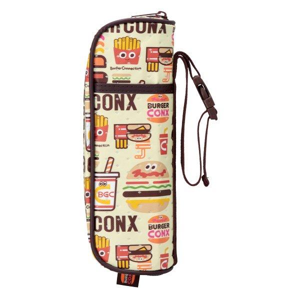 サイズ/約幅7×奥行6×高さ24cm内容量/1個材質/表地：不織布、ポリプロピレン持ち手：ポリプロピレンパイピング：ポリウレタン内側：アルミ蒸着フィルム生産国/中国製●哺乳びんの携帯に便利なポーチです。●内側がアルミ生地で保温・保冷効果を期...