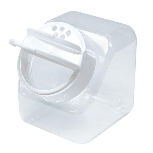 サイズ/約幅8.5×奥行10×高さ10cm重量/約45g容量/約275ml内容量/1個材質/フタ：ポリプロピレンボトル：飽和ポリエステル樹脂生産国/日本製耐熱温度/70度パーツ別耐熱温度/フタ：90度耐冷温度/−40度●出し口が2種類の便利...