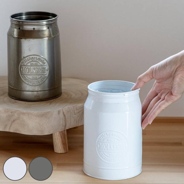 サイズ/約高さ16.5cm直径：約11cm内容量/1個材質/アイアン種類/シルバー、ホワイト生産国/中国製●お庭のガーデニングにも最適●アンティーク調のお部屋作りに●テイストに統一感を生むシリーズ商品●インナーカップ付き●コンパクトなサイズ...