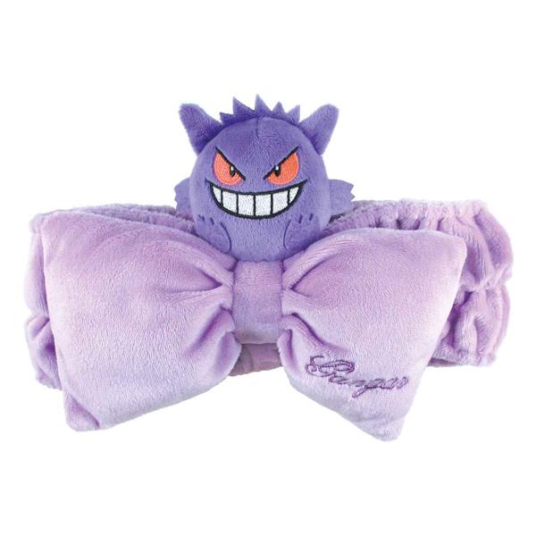 サイズ/約高さ8cm直径：約23.5cm内容量/1個材質/ポリエステル●ゲンガーのマスコットと大きなリボン付きの可愛いヘアバンドです。●柔らかくて伸縮性があります。●洗顔やメイク時など髪をまとめたい時に便利です。●バンド幅が約8cmの太めサ...