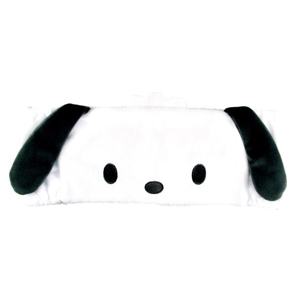 サイズ/約高さ9cm直径：約23.5cm内容量/1個材質/ポリエステル●ポチャッコの可愛いヘアバンドです。●お耳がアクセントになっています。●柔らかくて伸縮性があります。●バンド幅が約9cmある太めのサイズです。●洗顔やメイク時など髪をまと...