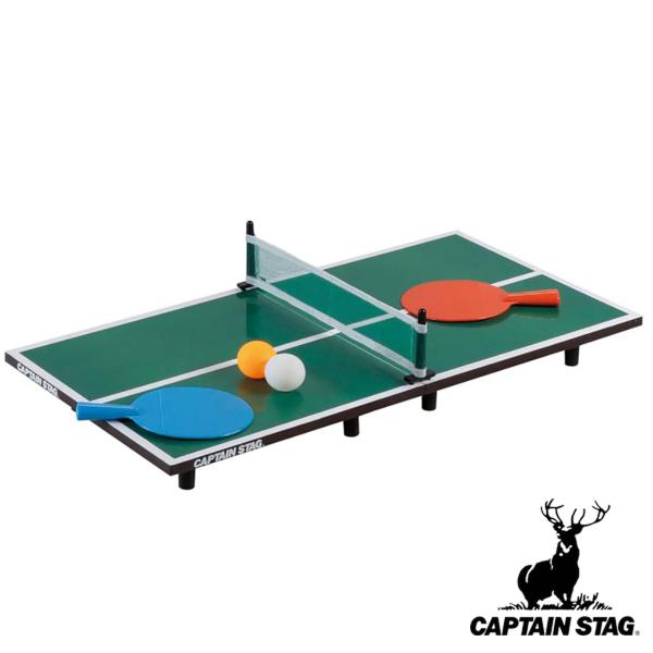 サイズ/約幅30×奥行60×高さ16cm収納サイズ：約幅30×奥行30×高さ3cm重量/約2.19kg内容量/1セット（セット内容：卓球台（組立式）、ラケット×2、ボール×2、ネット、ネット支柱×2、脚パーツ×8）材質/天板：合成樹脂化粧繊...